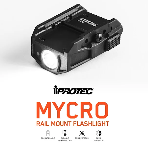iProtec Mycro Rail Mount Flashlight (1x1)