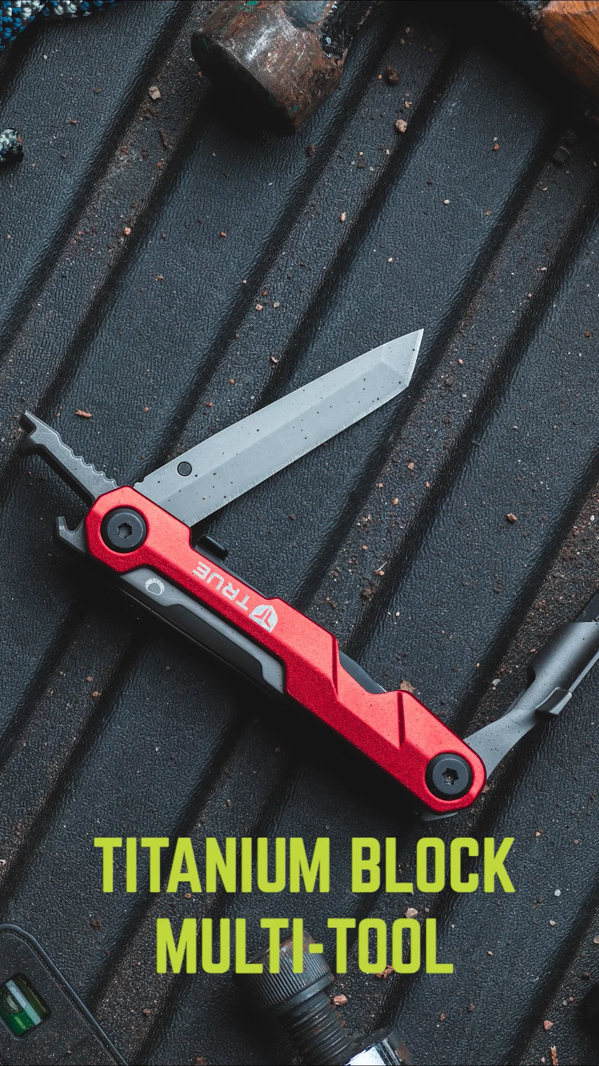 TRUE Titanium Block Multi-Tool (9x16) on Vimeo