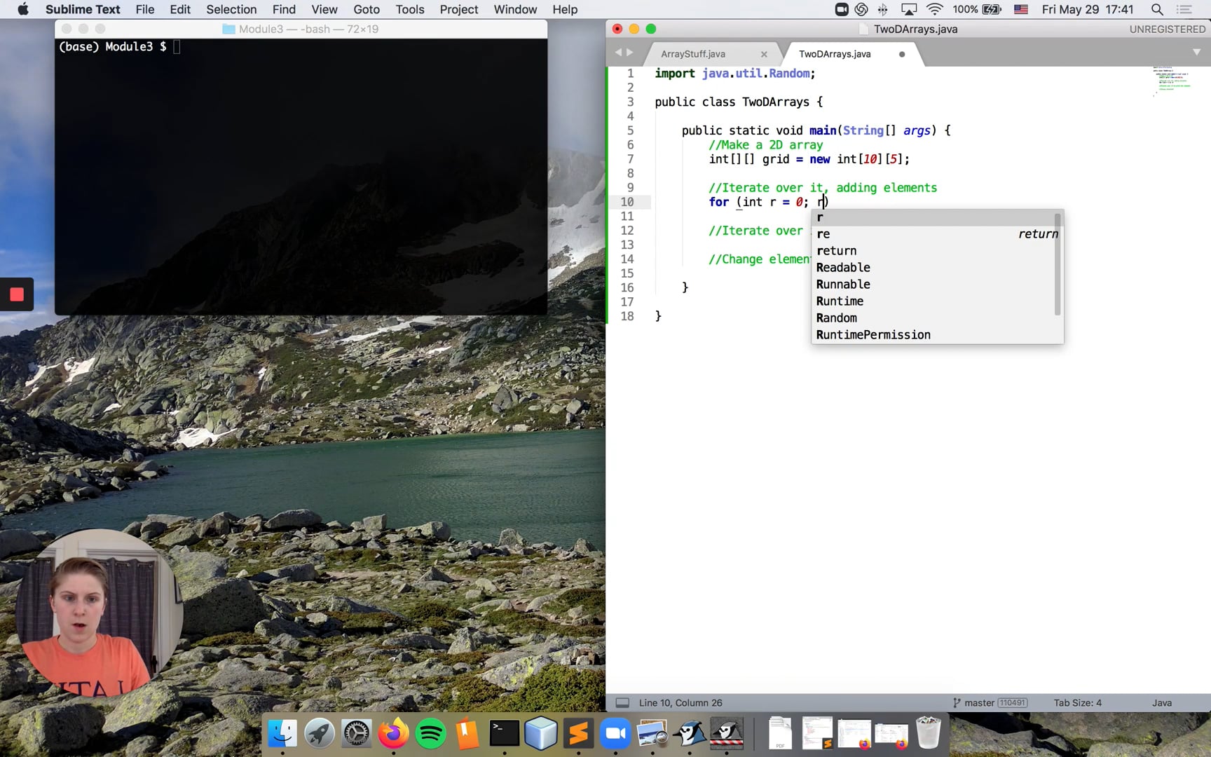 Java - 2D Array Intro on Vimeo