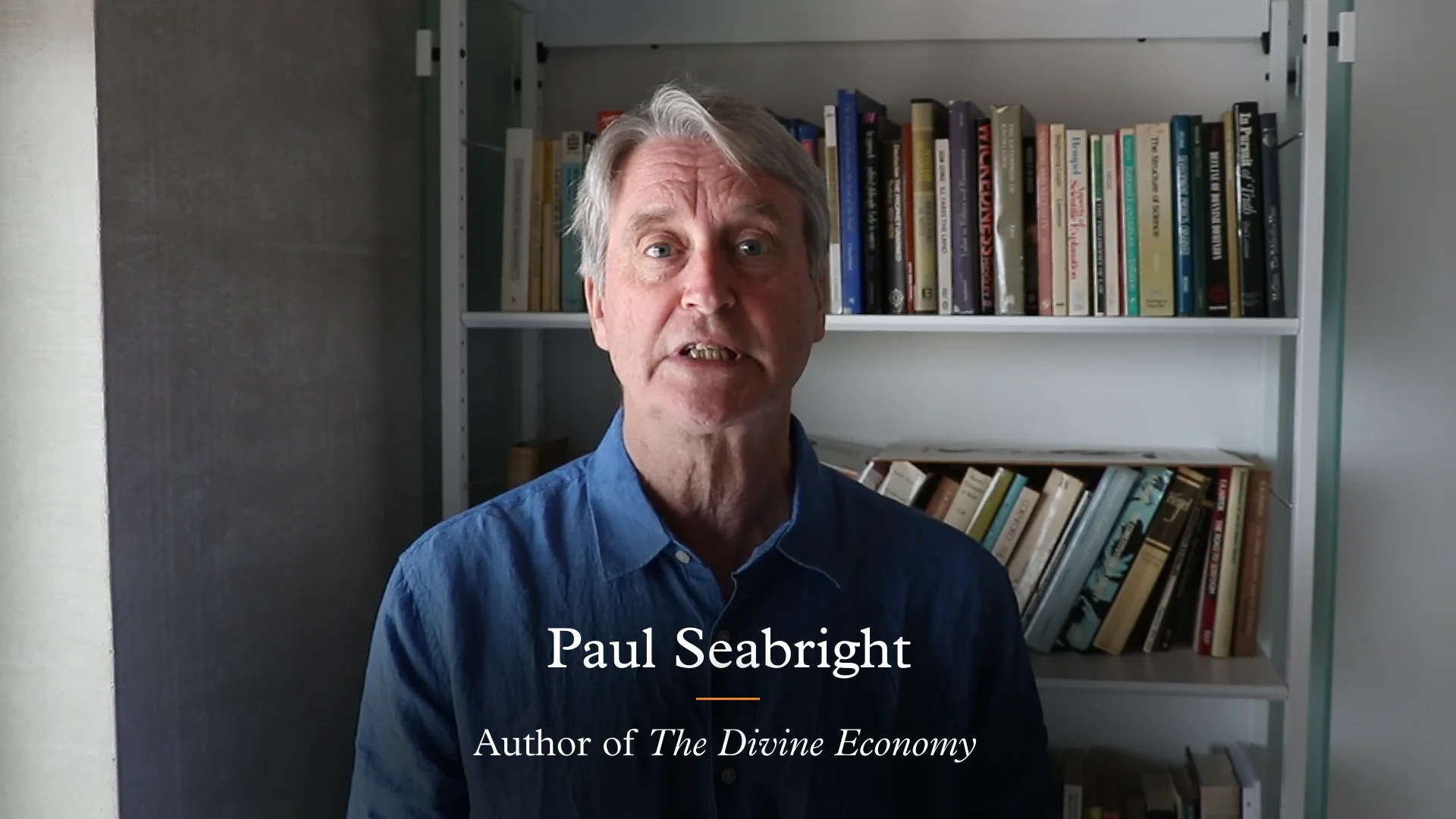 Frankfurt Rights Guide 2023 - Paul Seabright, The Divine Economy on Vimeo