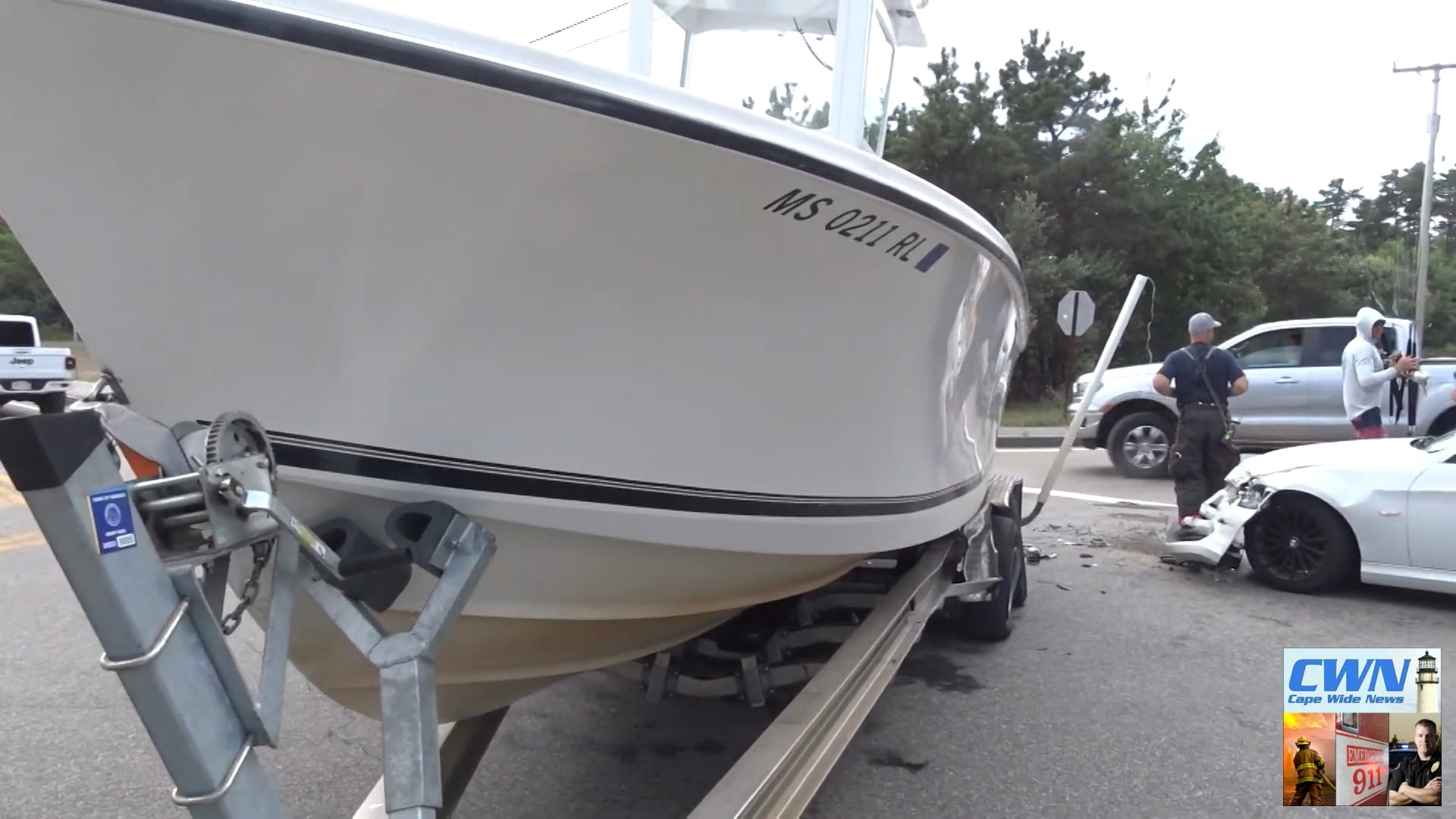 ha080523 Car vs boat & trailer on Vimeo