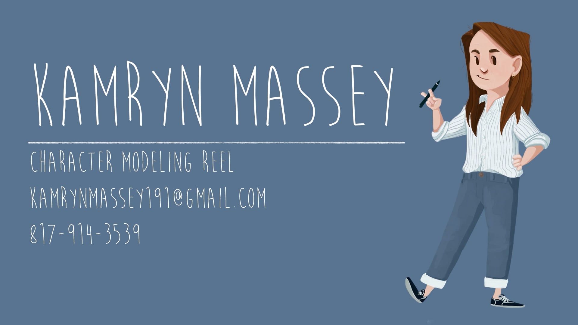 Massey Character Modeling Reel