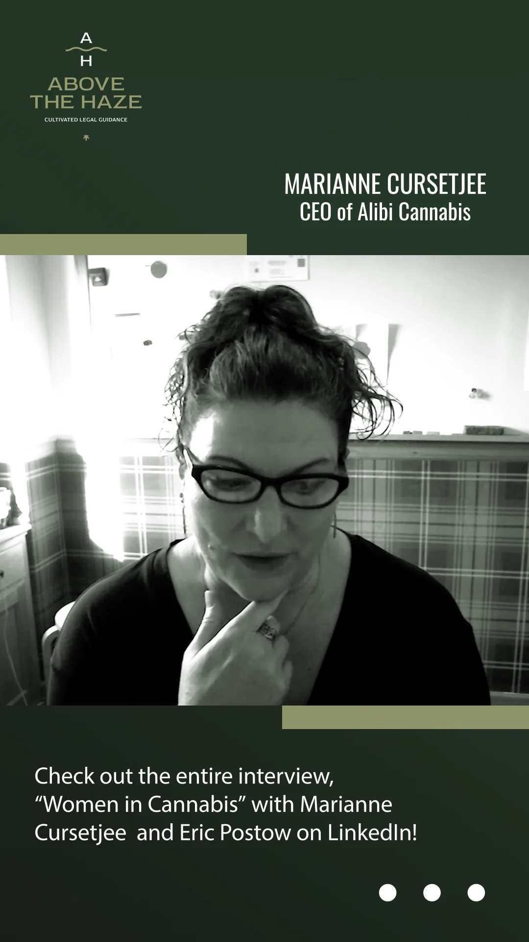 Marianne Cursetjee from Alibi CannabisFacebook on Vimeo