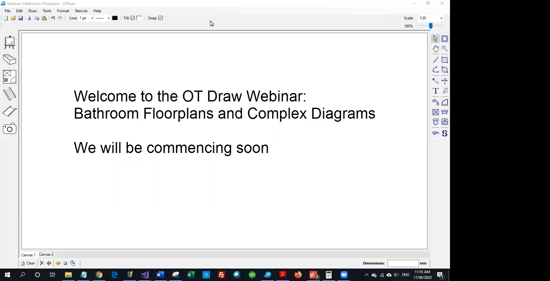 OT Draw Webinar - Bathroom Floorplans and Complex Diagrams on Vimeo