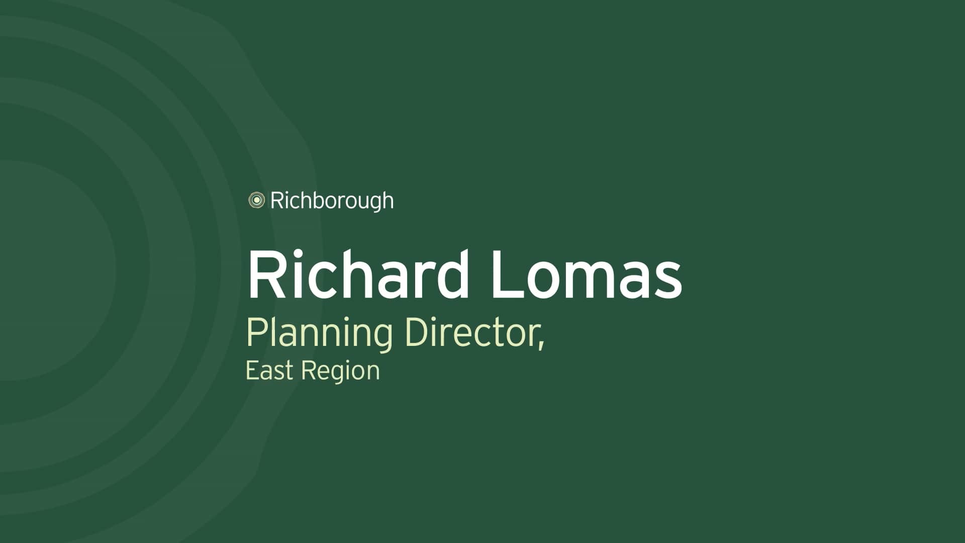 Richard Lomas Profile on Vimeo