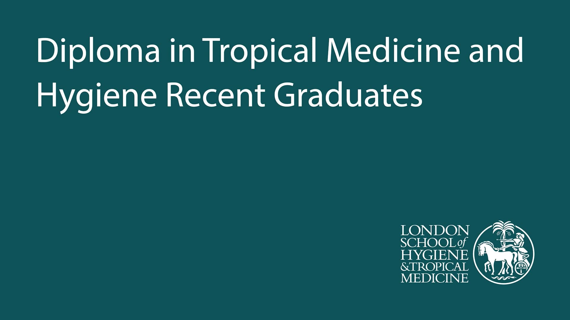 Diploma in Tropical Medicine & Hygiene (DTMH) Graduates on Vimeo