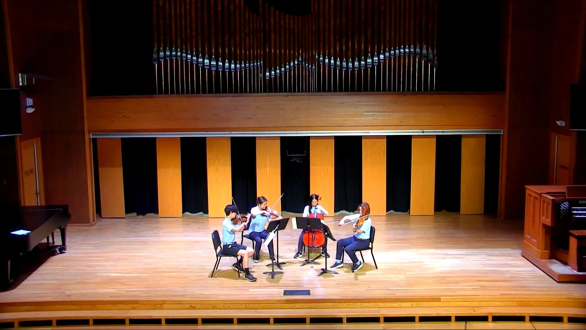 Archived Webcast: High School Advanced String Quartet Chamber Music Recital, 8-5-2023 on Vimeo