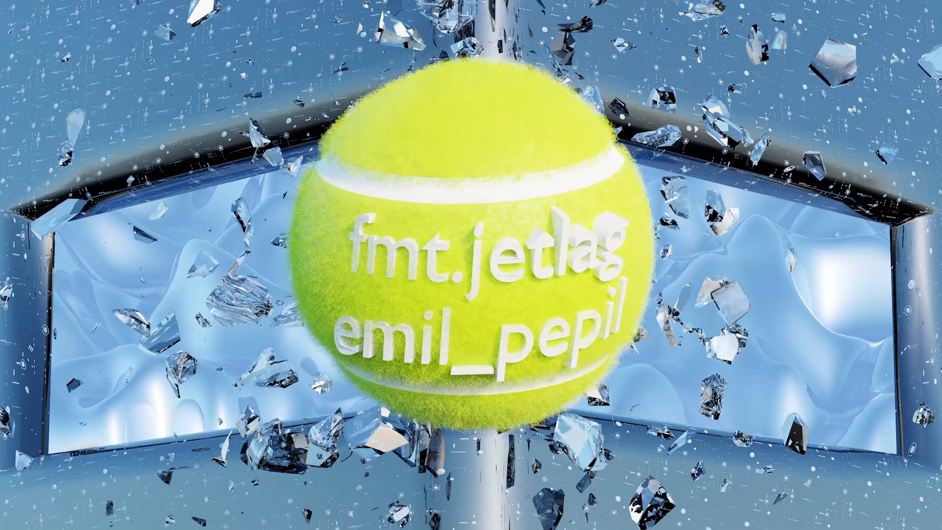 Naked Eye Emil Pepil - Cool Tennis Yeti - NFT on Vimeo