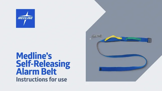 Medline Self-Releasing Alarm Belt: Instructions For Use