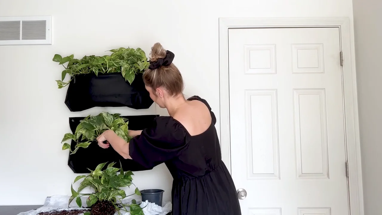 The WallyGrow Pocket Living Wall Planter: Edible Walls for Urban Spaces