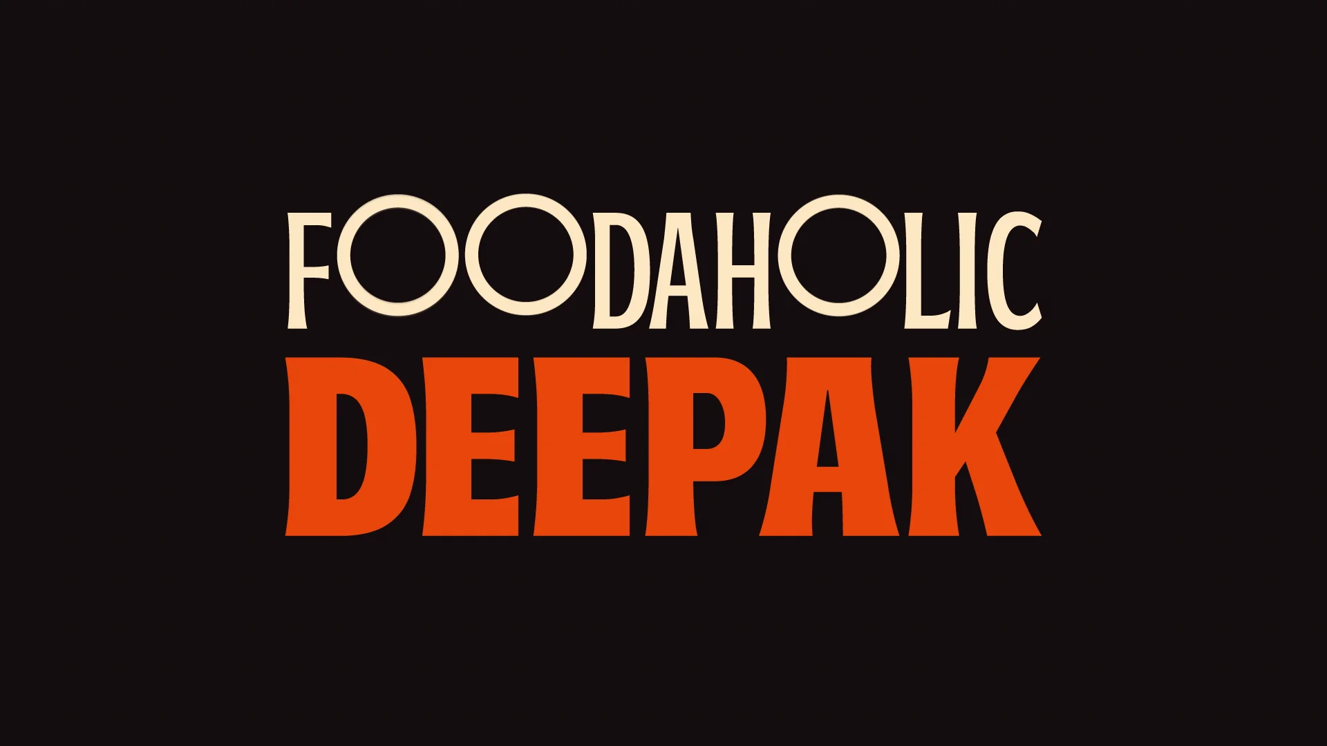 Foodaholic Deepak - Hero Video on Vimeo