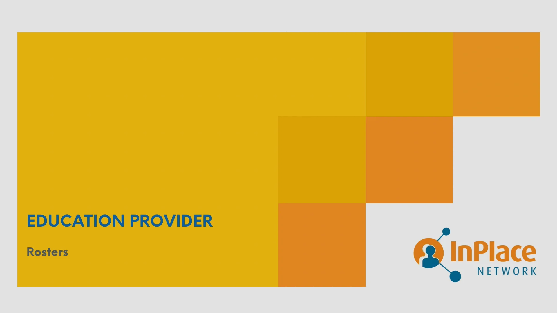 InPlace Network- Education Provider Rosters on Vimeo