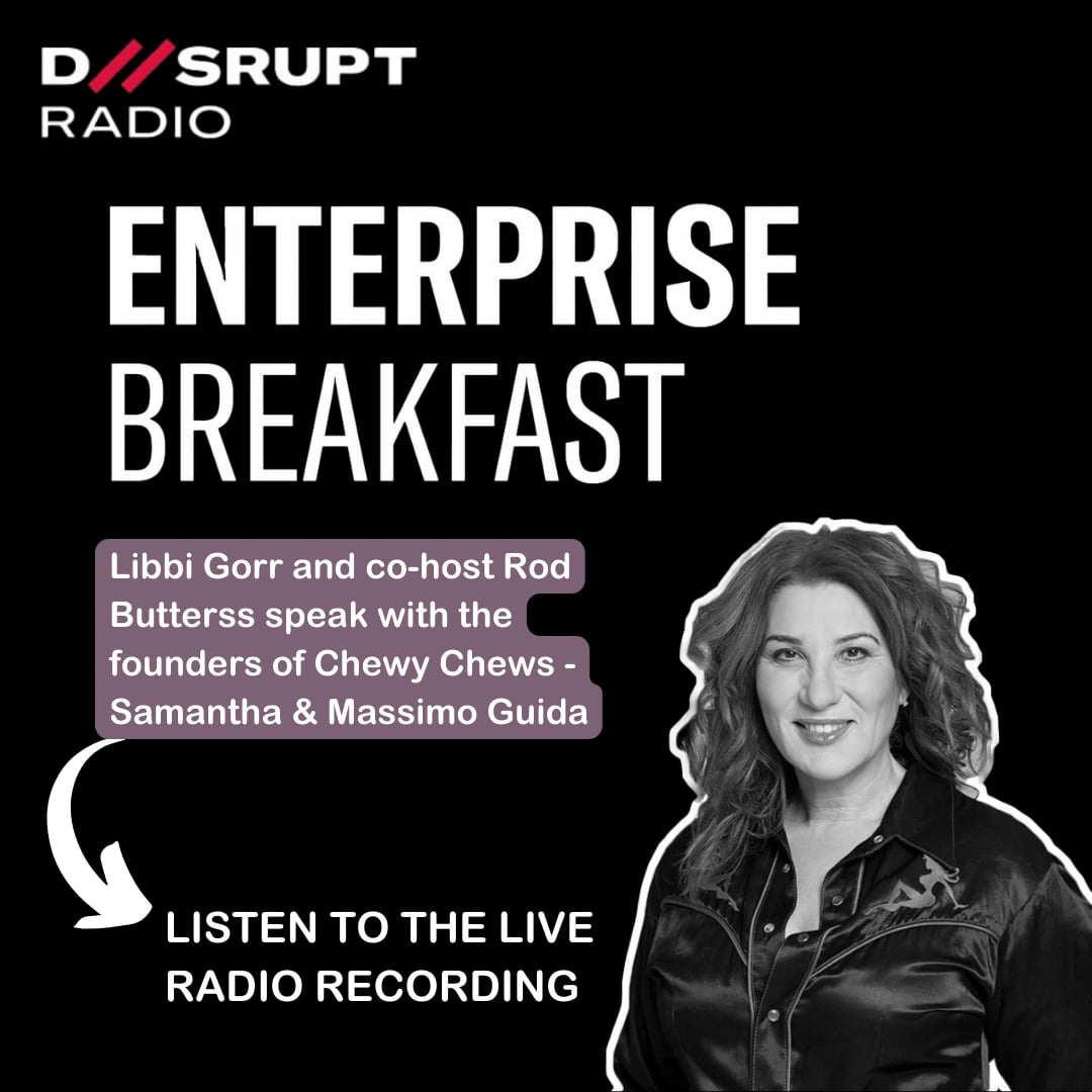 Disrupt Radio speaks with Chewy Chews founders Samantha & Massimo Guida ...