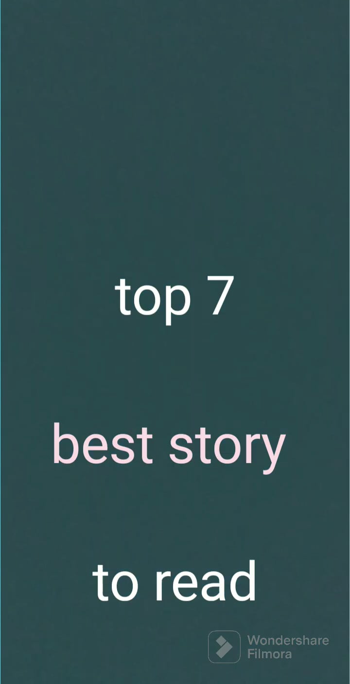 Top 7 best story books u should read on Vimeo