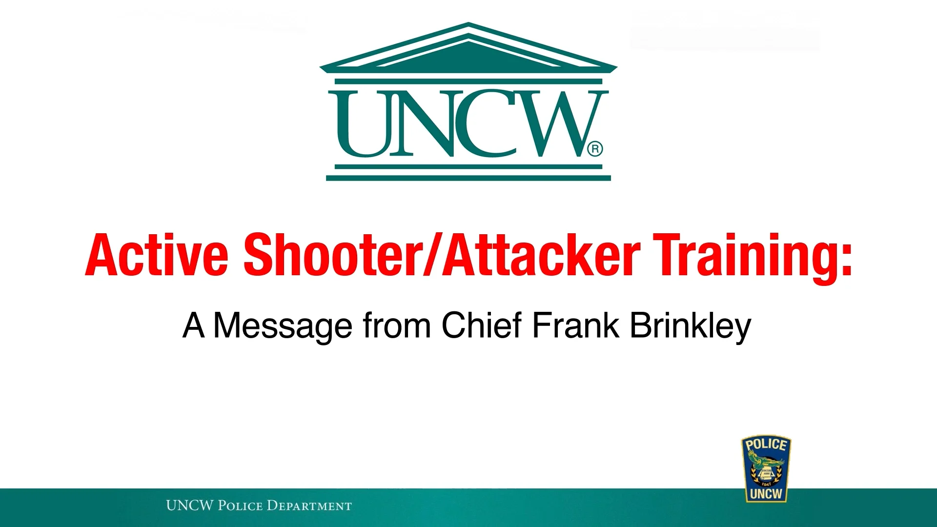 Active Attacker Training on Vimeo