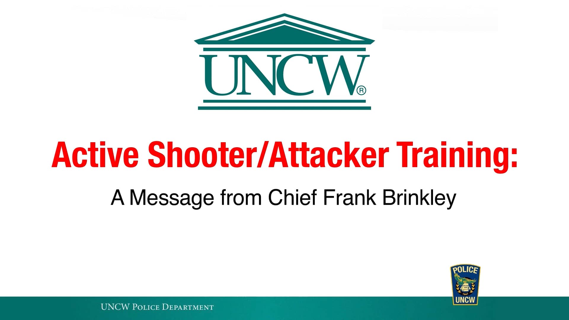 Active Attacker Training on Vimeo