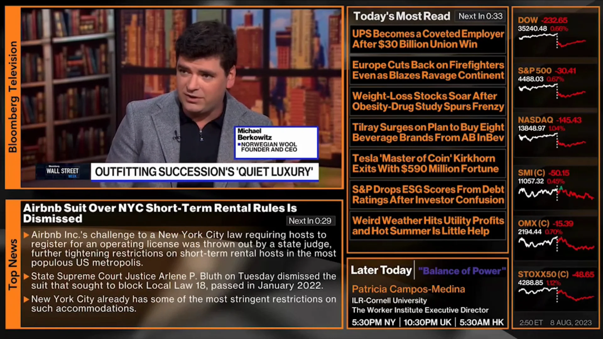 Bloomberg: The Close - Norwegian Wool's CEO Michael Berkowitz on Vimeo