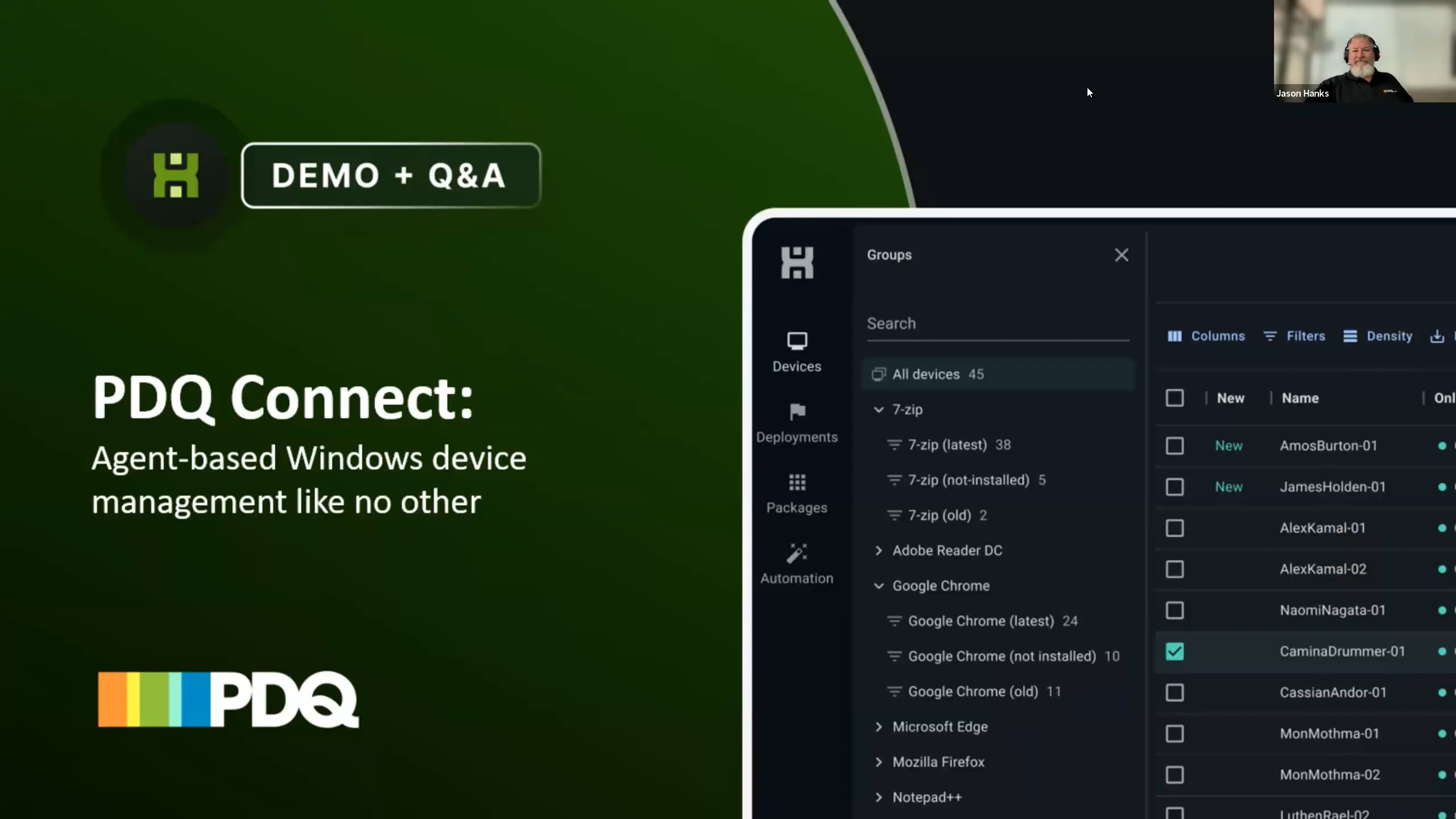 PDQ Connect: Live demo + Q&A on Vimeo