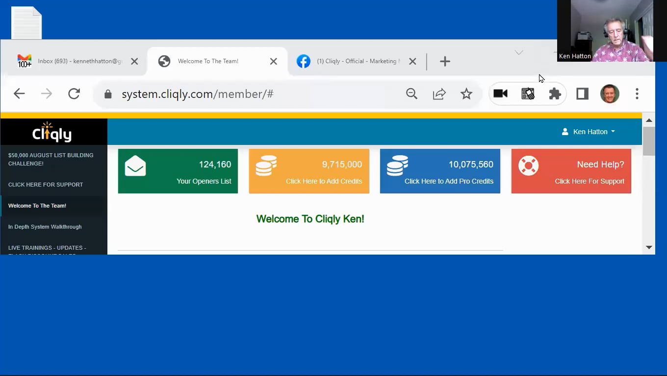 Cliqly Testimonial by Ken Hatton on Vimeo