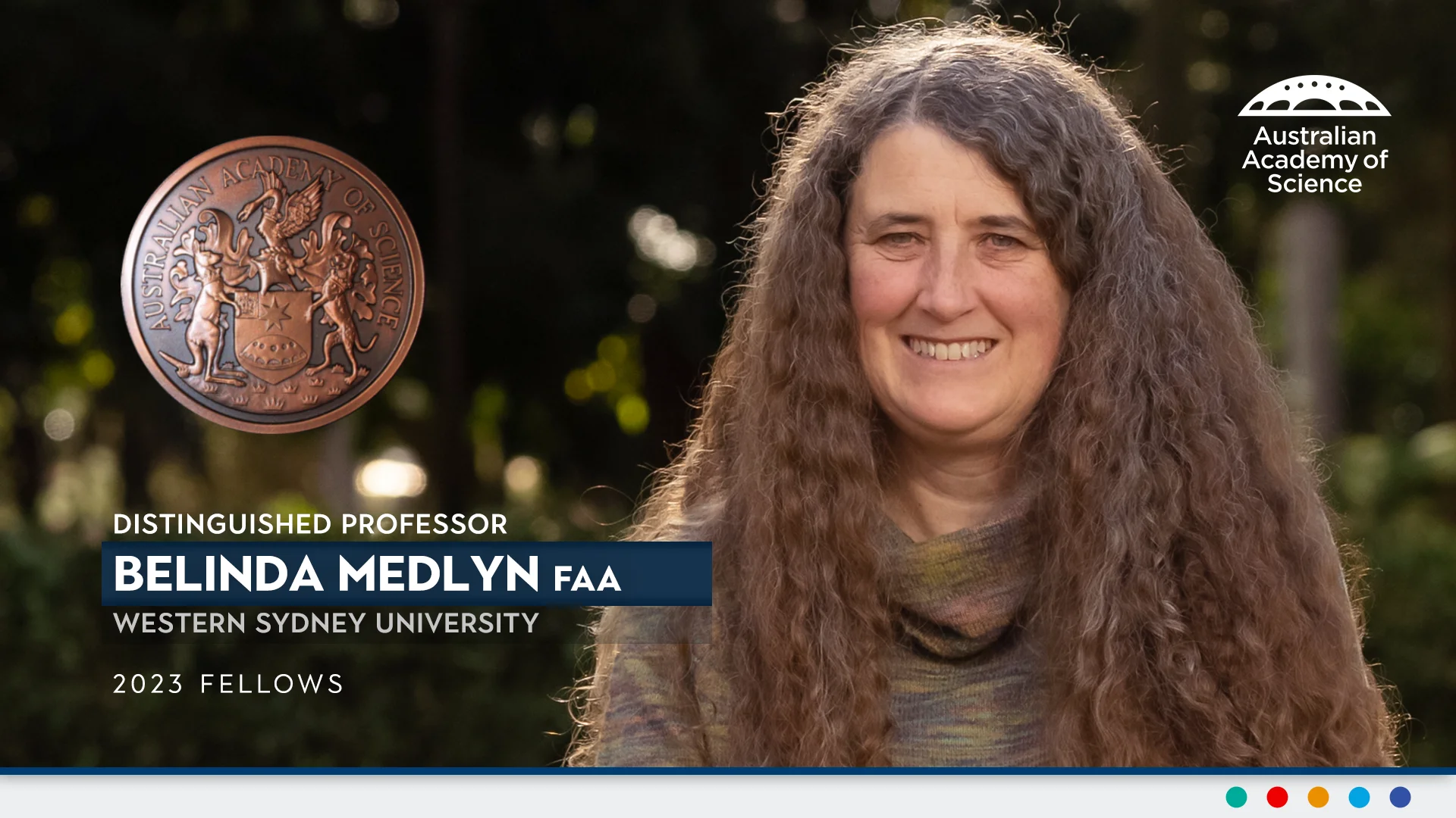Distinguished Professor Belinda Medlyn - 2023 Academy Fellow on Vimeo