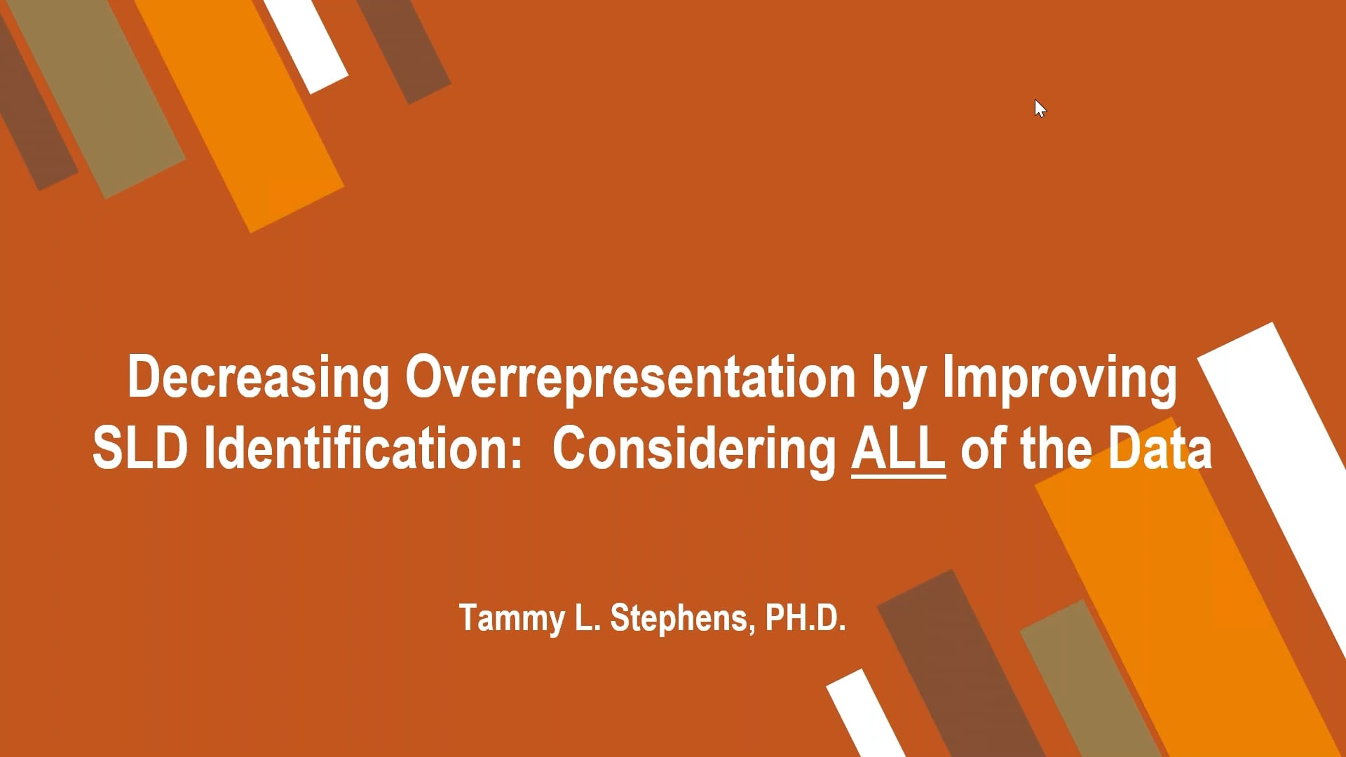 Decreasing Overrepresentation by Improving SLD Identification ...