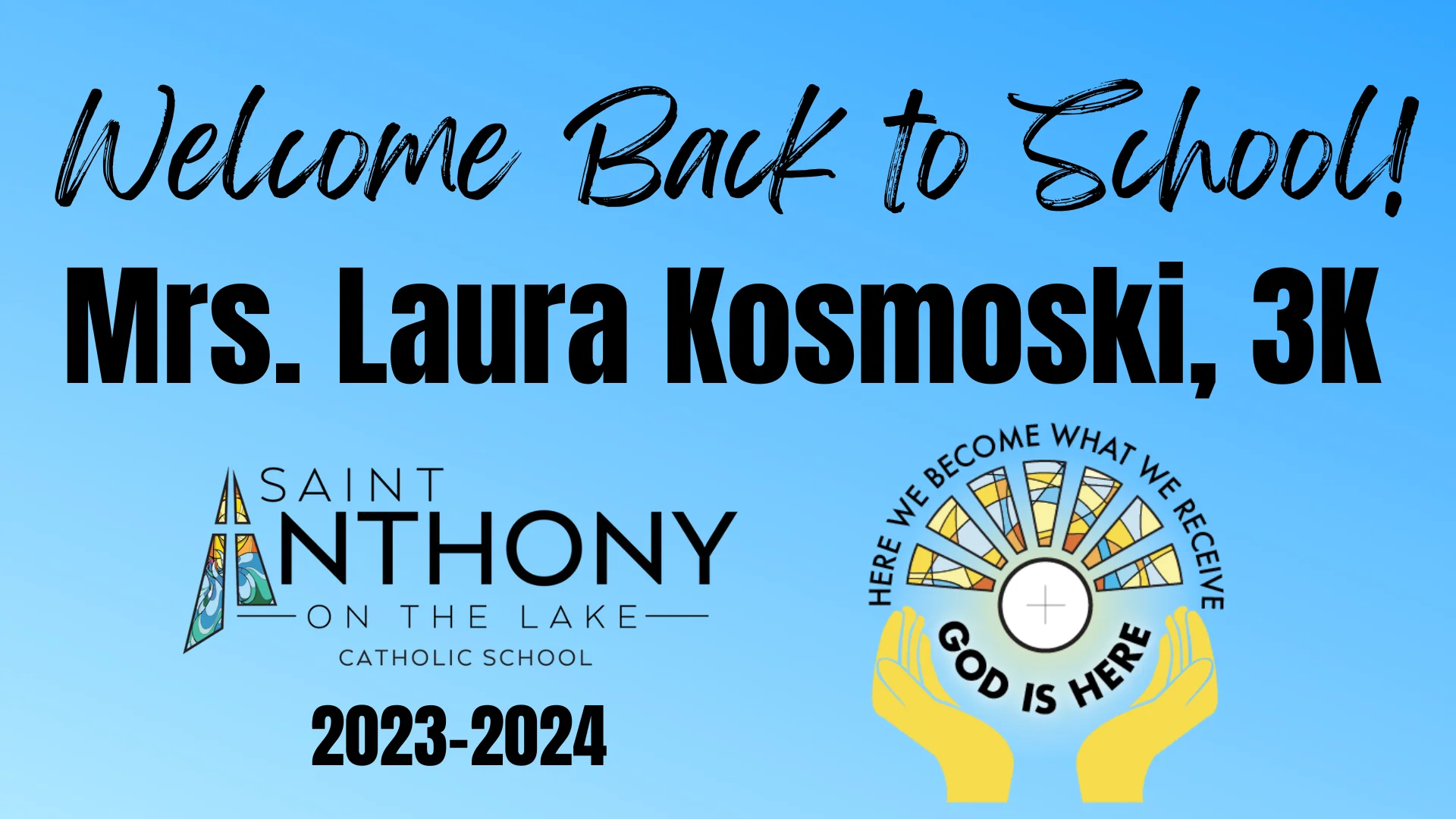 3K Welcome Back to School 2023-2024 on Vimeo