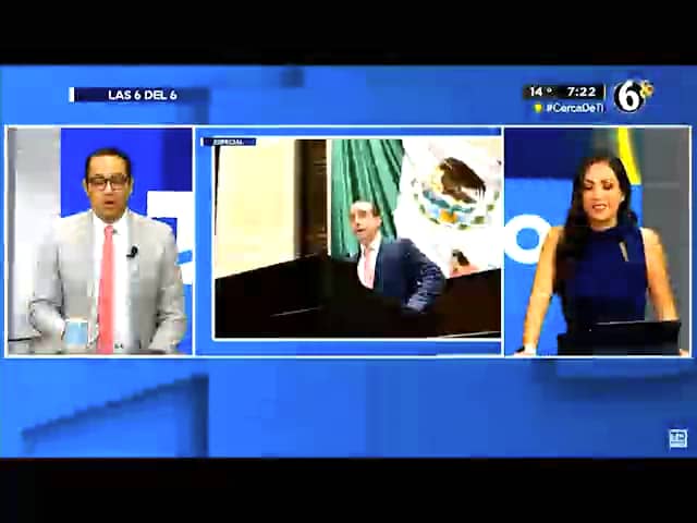 Telediario con Alberto Rueda y Gaby Tamez. Resulta que se han dado a ...
