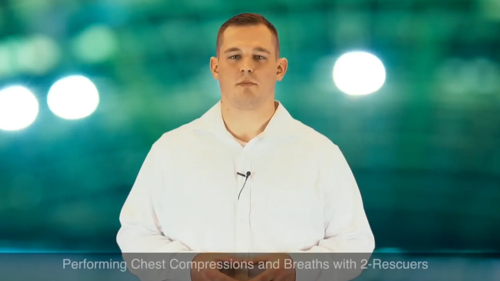 CPR Chest Compressions and Breaths with 2 Rescuers by American Health ...