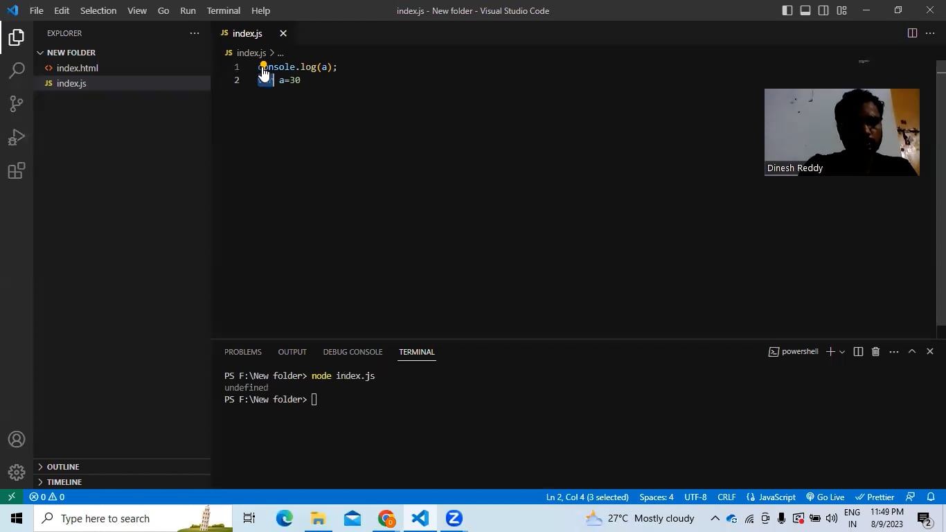 JS Interview Questions on Vimeo