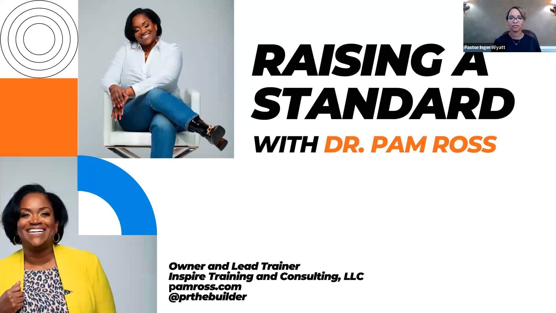 04.25.23 Dr. Pam Ross Raising the Standard on Vimeo