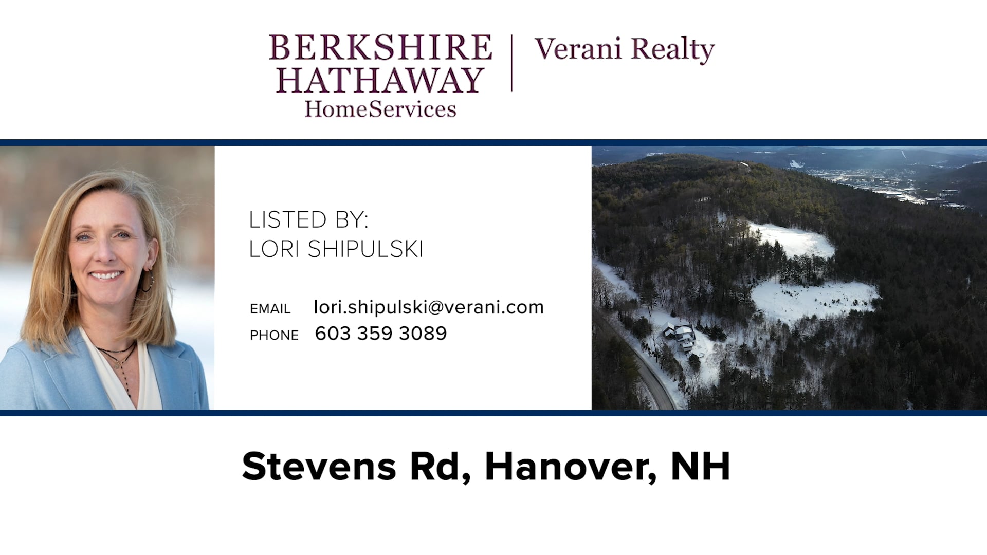 Stevens Rd, Hanover, NH -Lori Shipulski - Branded.mp4 on Vimeo