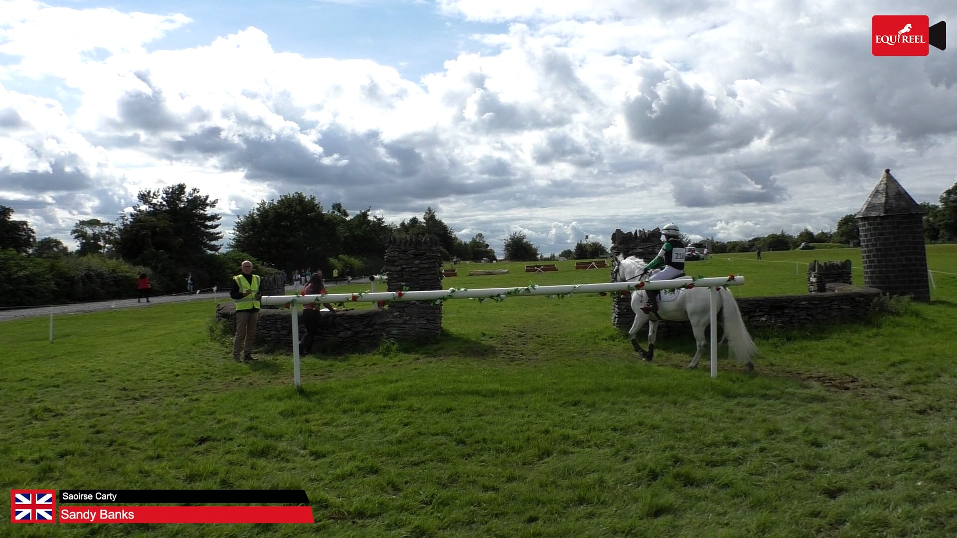 EQUIREEL 216 Saoirse Carty & Sandy Banks at PUNCHESTOWN PONY CLUB ODE ...