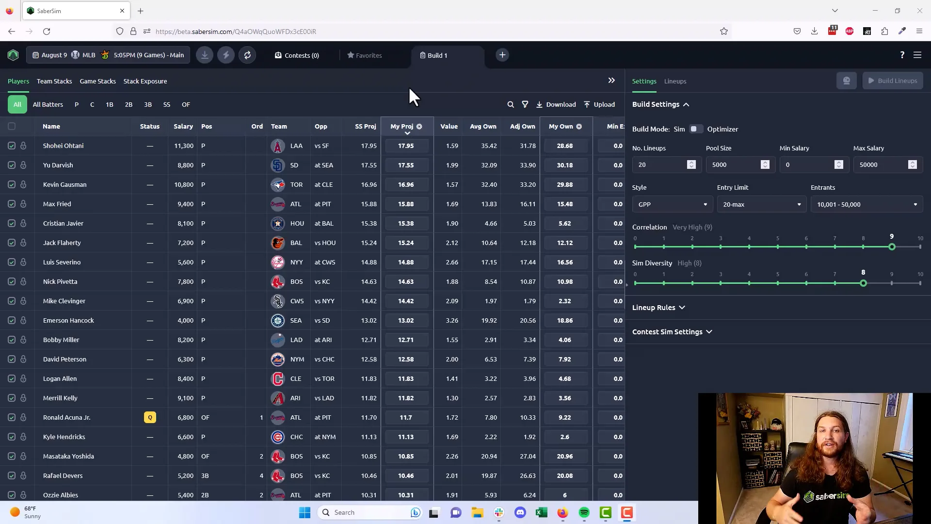 How to Fill Your Entries with SaberSim on Vimeo