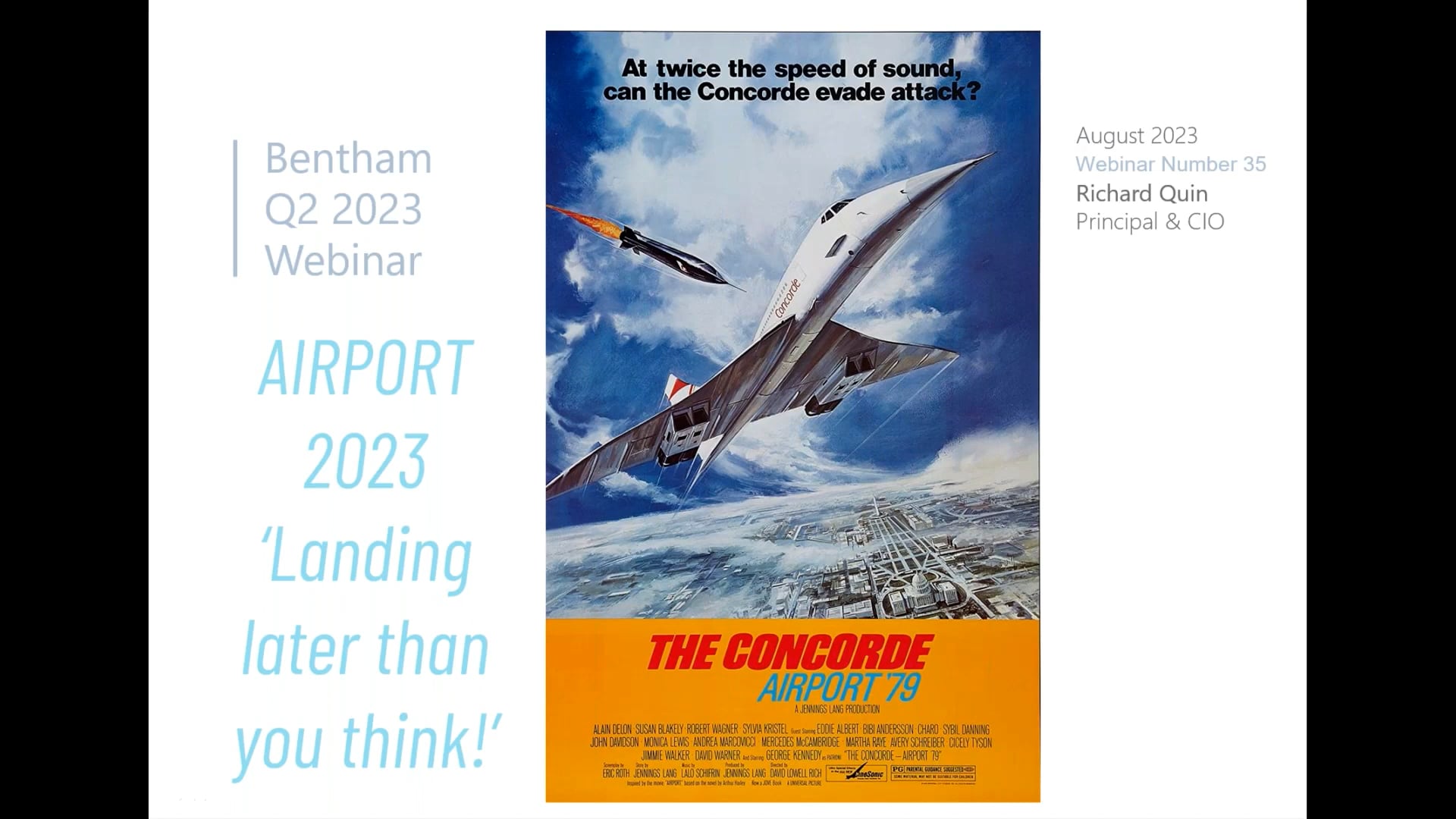 Bentham AU Q2 2023 Webinar: Airport 2023 - Landing later than you think!