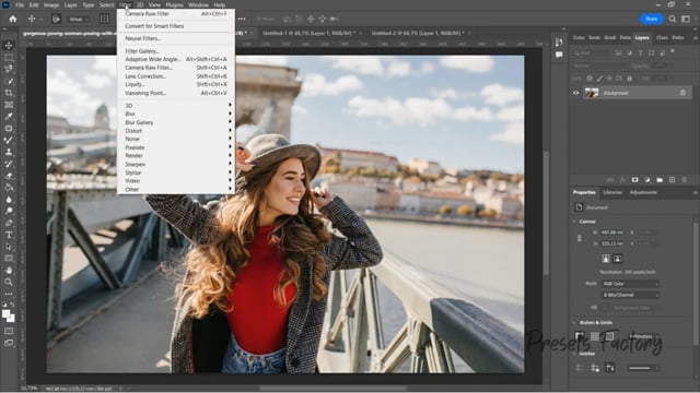 How to Use Presets in Photoshop Camera Raw - Presets Factory on Vimeo