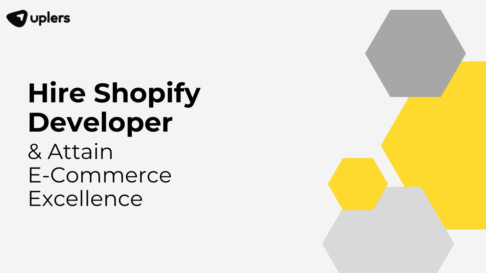 Hire Shopify Developer and Attain E-Commerce Excellence on Vimeo
