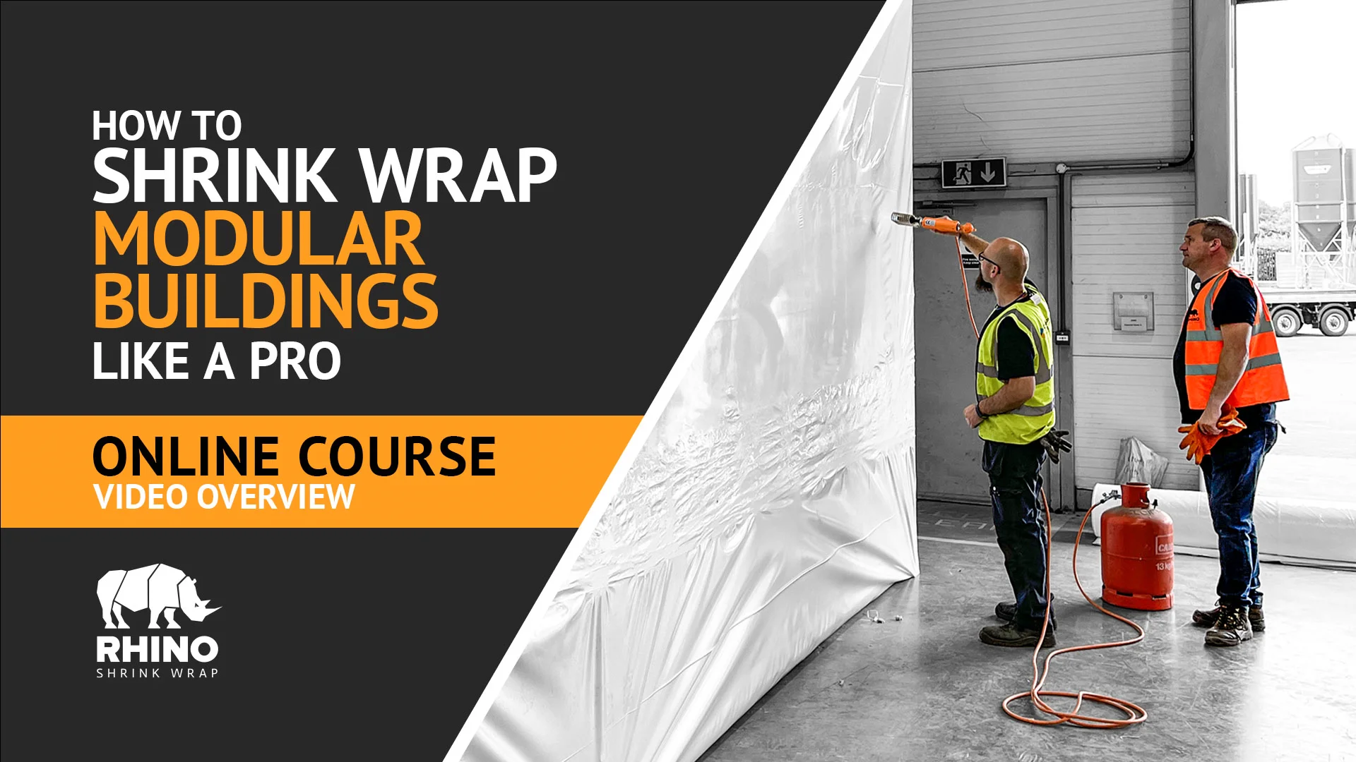 How To Shrink Wrap Modular Buildings Like a Pro - Online Course on Vimeo