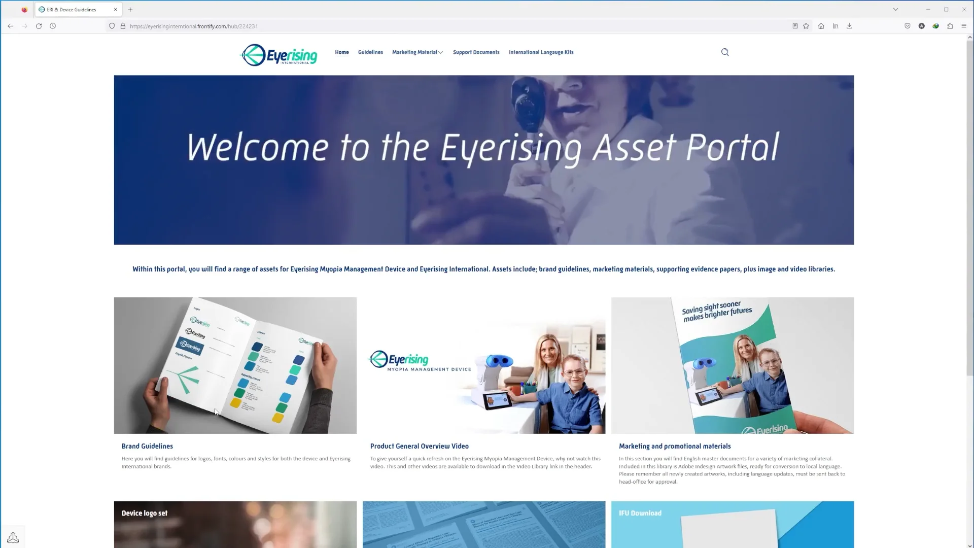 Eyerising Frontify Digital Asset Management Tool Introduction & Guide