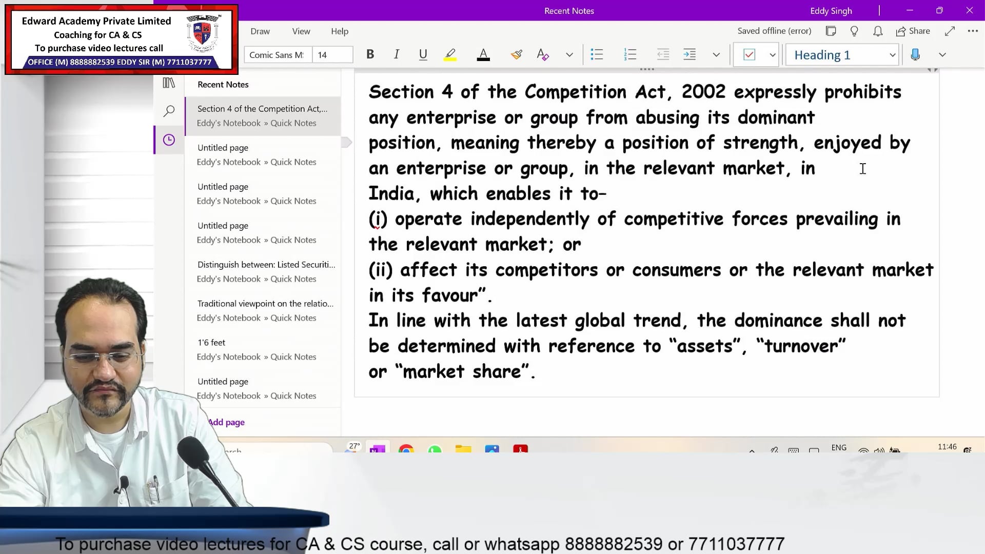 CS Exe EC&IP Competition Act S8 on Vimeo