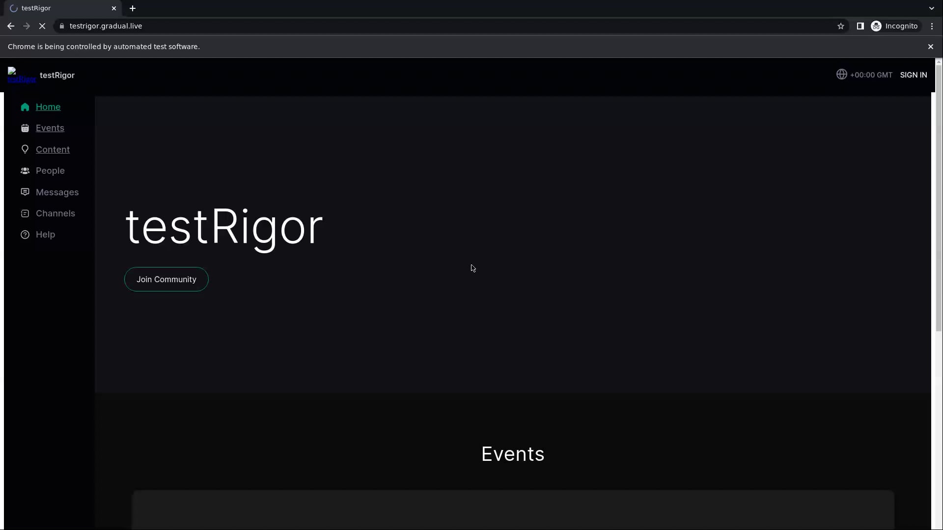 stg_testrigor_frontend on Vimeo