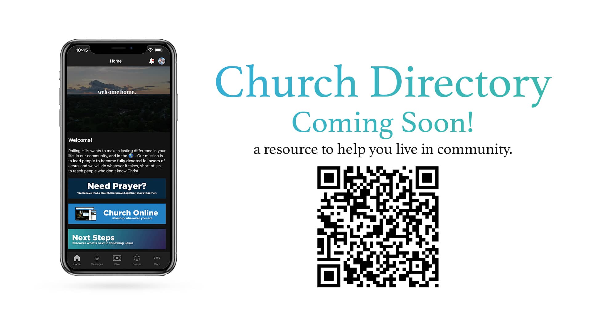 Church Directory Announcement on Vimeo