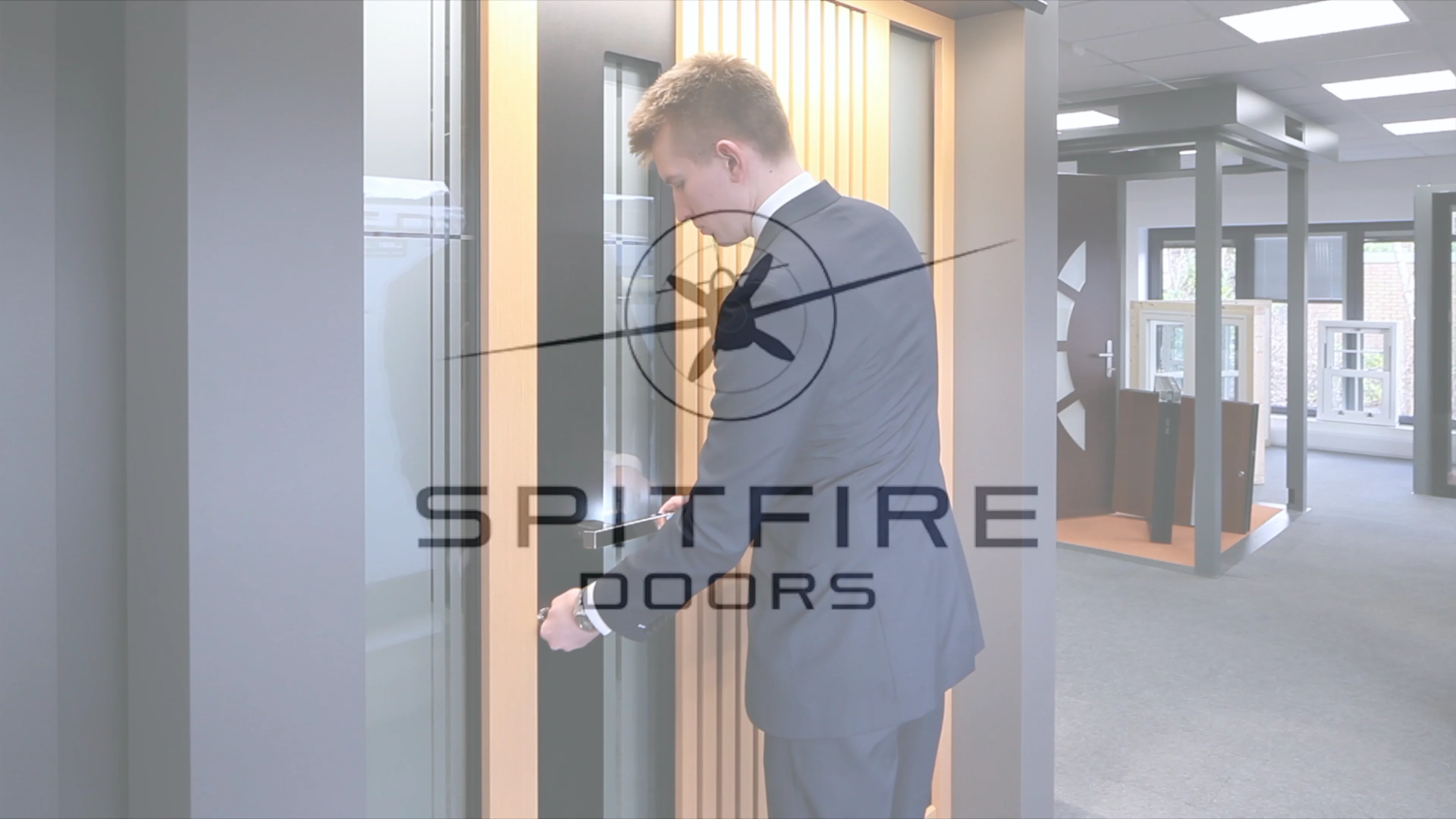 Spitfire Doors - Day Latch on S-500 on Vimeo