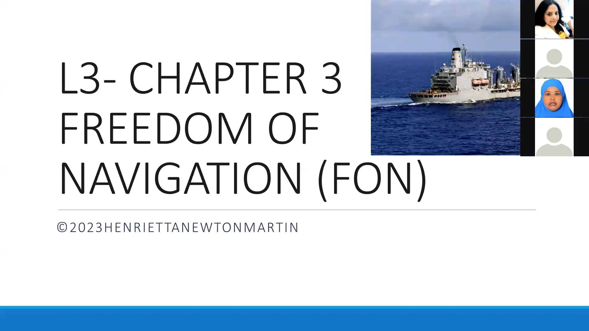 Freedom of Navigation- Accord Lecture-Henrietta Newton Martin on Vimeo