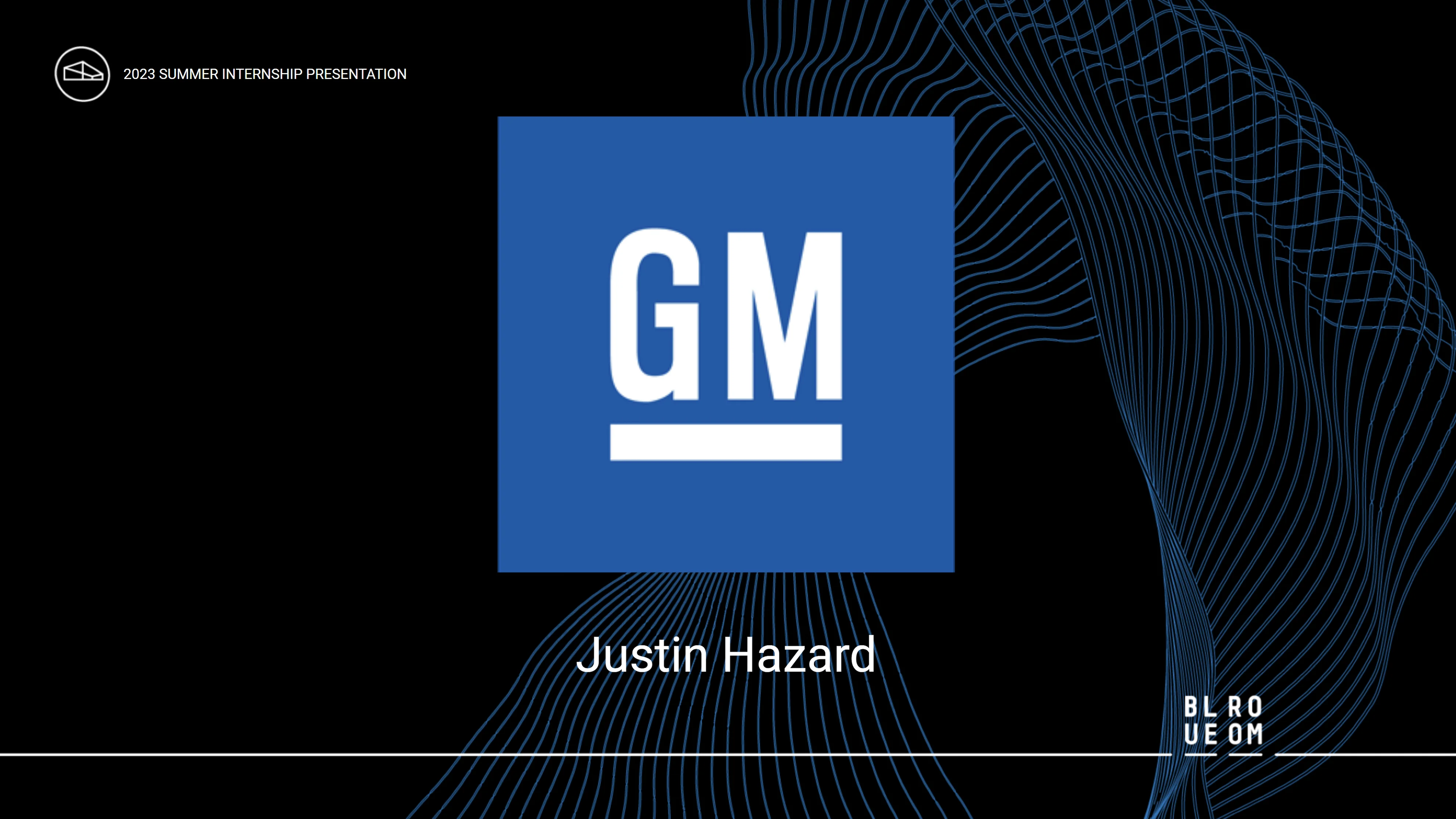 = GM: General Motors by Justin Hazard
