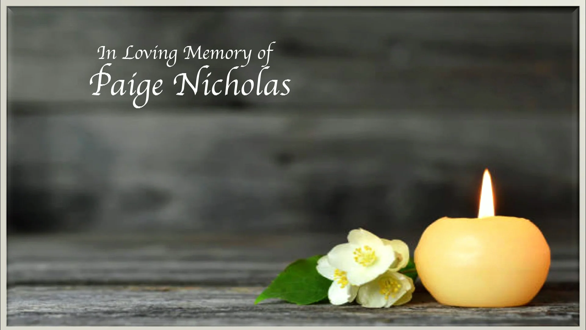 Paige Nicholas 11.08.2023 on Vimeo
