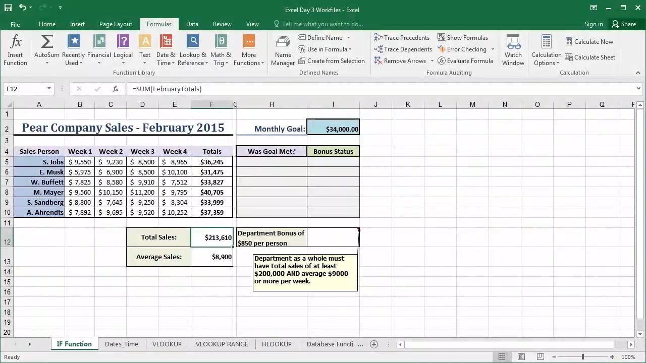 IF Functions on Vimeo