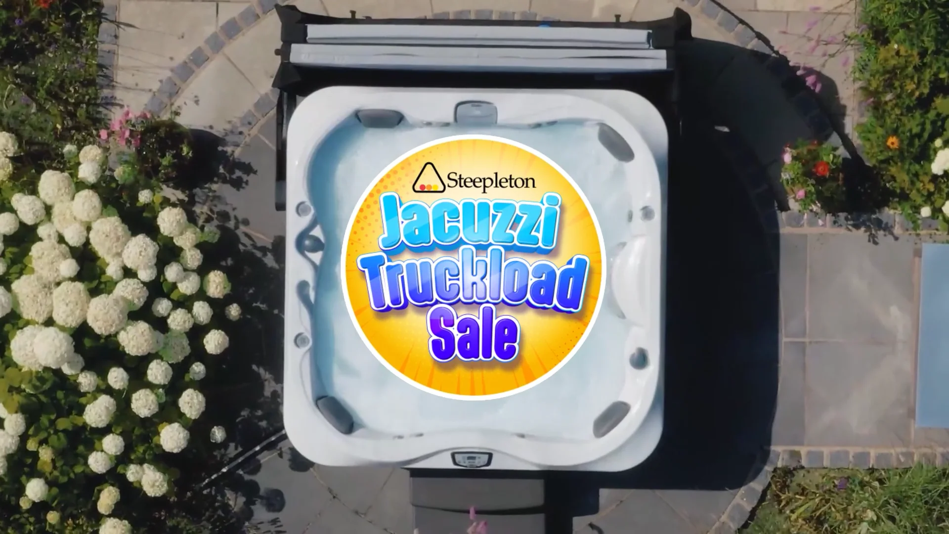 Steepleton Jacuzzi Sale Open (16x9) on Vimeo