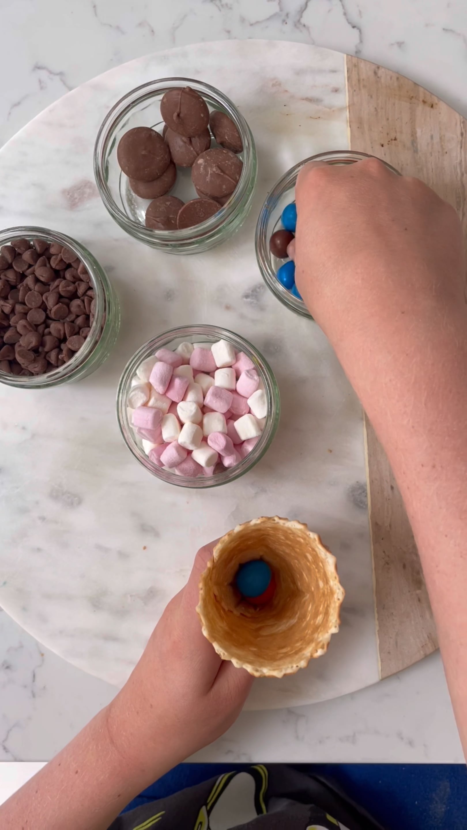 BBQ Smores cone recipe on Vimeo