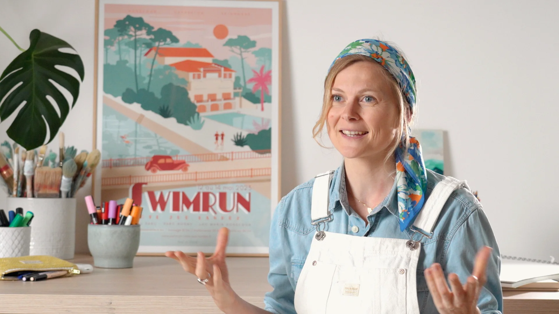 Elodie Perrier - Peintre & Illustratrice on Vimeo