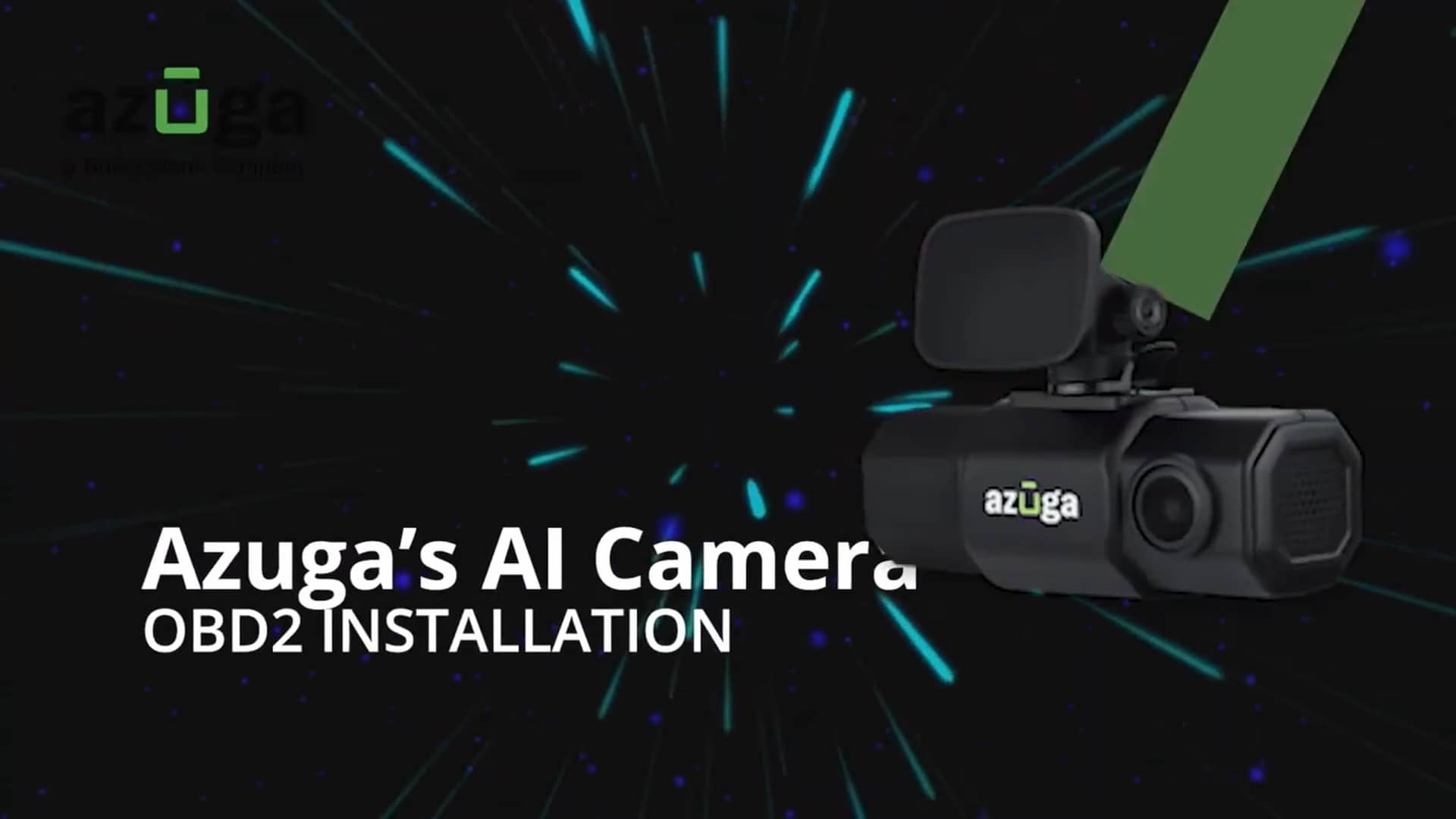 Azuga OBD II AI Camera Installation on Vimeo